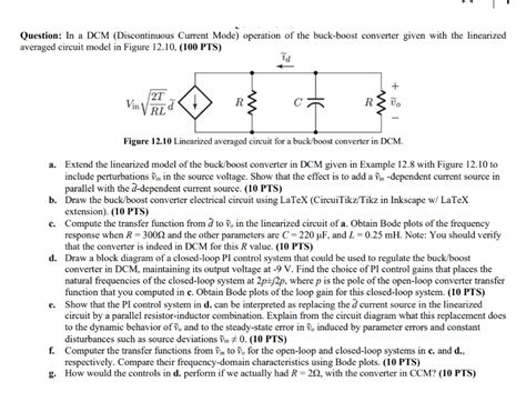 Solved Question In A Dcm Discontinuous Current Mode
