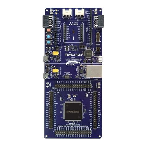 Renesas Ek Ra6m3 Getting Started Pdf Download Manualslib