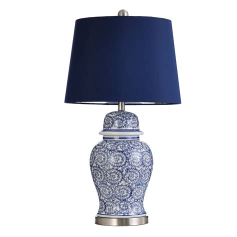Blue 31 To 36 Inches Table Lamps Bed Bath And Beyond