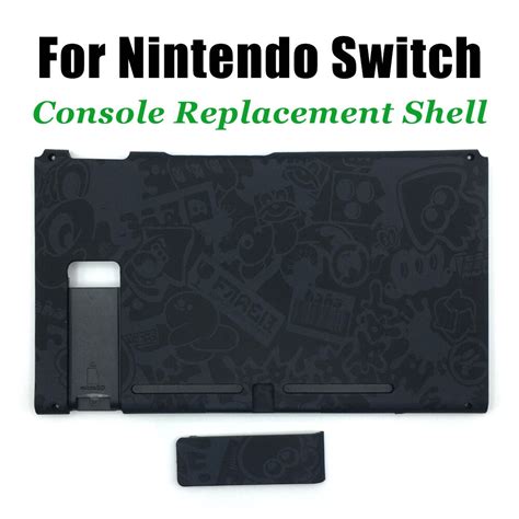 닌텐도 스위치 콘솔 셸 Diy 부품 교체 하우징 백 커버 하단 케이스 스플래툰 3 게임 테마 액세서리 Aliexpress