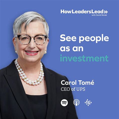 118 Carol Tomé Ceo Of Ups See People As An Investment Wendy