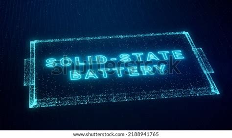 전기차ev 개념 그림을 위한 솔리드 스테이트 스톡 일러스트 2188941765 Shutterstock