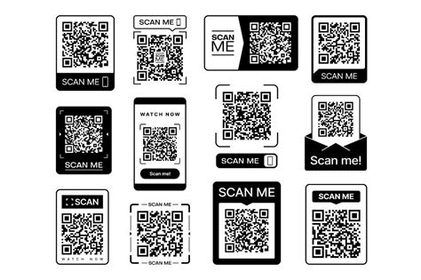 Scan Me Qr Code Stickers Artofit