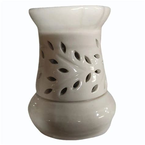 Round White Electric Ceramic Diffuser Dimension 7 Inch H At ₹ 150 Piece In Khurja