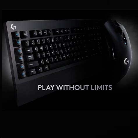 로지텍 라이트스피드 무선 기계식 게이밍 키보드 및 마우스 발표 보드나라