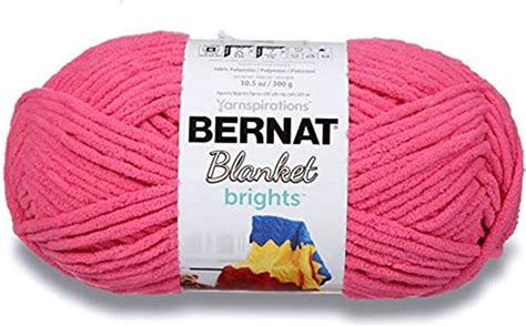 Bernat Blanket Bright Yarn Pixie Pink Yarn Bernat Crochet Yarn