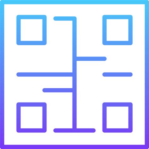 Qr Code Scan Generic Gradient Outline Icon