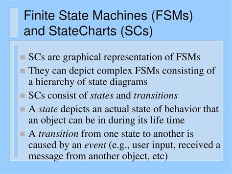 Ppt Uml Diagrams Statecharts The Dynamic Analysis Model Powerpoint