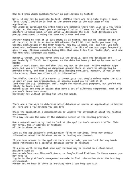 Application Host Servers Pdf