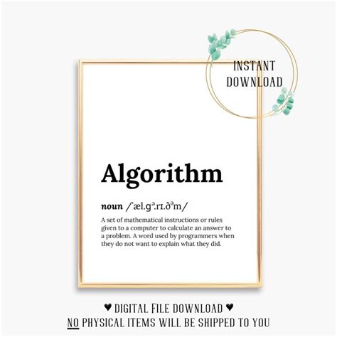 Algorithm Funny Programmer Birthday Card Computer Programmer Art T
