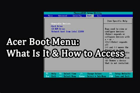 Must Know Acer Boot Menu What Is It And How To Access