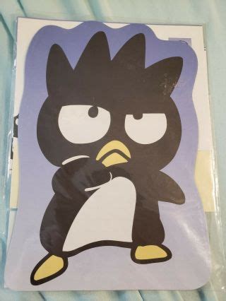 Sanrio Bad Badtz Maru Xo Golden Border Stickers Set Sack Pack Spring