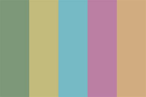 Muted Spring Color Palette