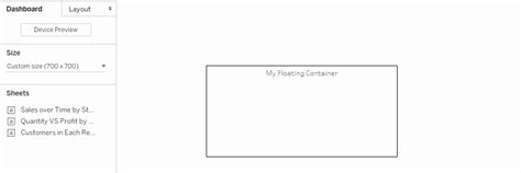 Getting To Grips With Tableau Containers Part 2 Floating Containers Inside Floating