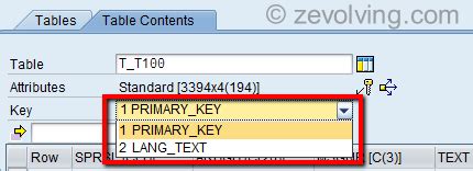 ABAP New Debugger Keys In Table Tool From 7 0 EhP2 ABAP Help Blog