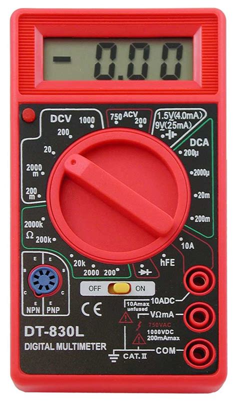 Digital Multimeter Vom Multi Tester For Voltage Current And Resistance