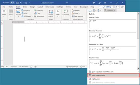 How To Type The X Bar Symbol In Microsoft Word