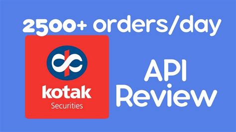 Watch This Before You Use Kotak Neo Api Full Review Youtube