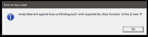end expected to close function at line 3 near if · issue 10818 · shadowmario fnf