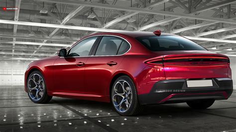 2026 Or 2027 Alfa Romeo Giulia Gets Rendered With The Same Design Cues
