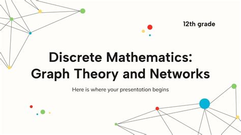 Discrete Mathematics Graph Theory And Networks 12th Grade
