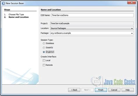 EJB Timer Service Example Java Code Geeks