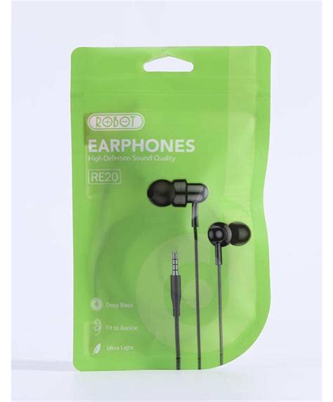 Earphone Handsfree Headset ORIGINAL ROBOT RE RE DEEP BASS