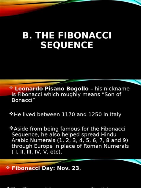 Fibonacci Sequence Pdf Teaching Methods And Materials