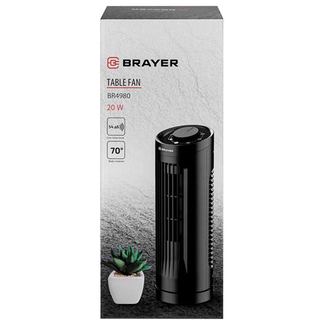 Настольный вентилятор BRAYER BR4980 – характеристики, подробные ...