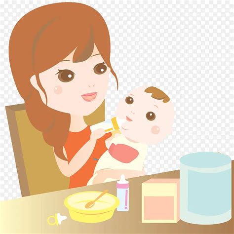 妈妈喂宝宝奶瓶png图片素材下载 图片编号qbkwrrzy 免抠素材网