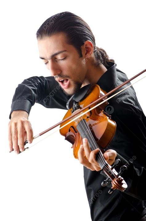 화이트 절연 바이올린 연주자 배경 및 무료 다운로드를위한 그림 Pngtree
