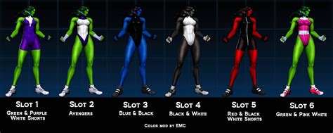 Different Color Hulks