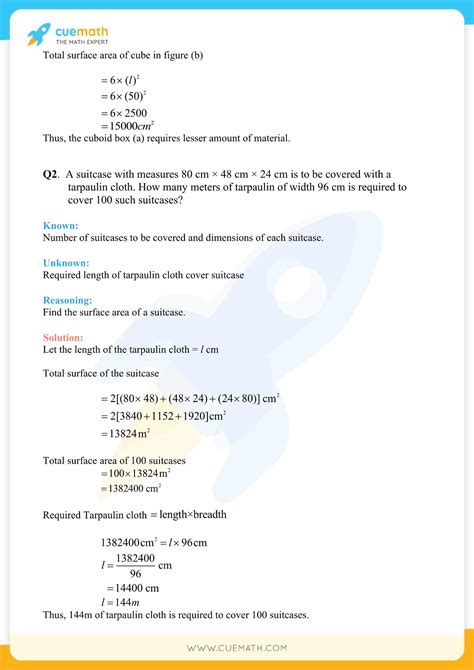 Ncert Solutions Class 8 Maths Chapter 11 Mensuration Access Pdf