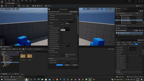 Issue Importing Characters And Animations From Blender Runrealengine