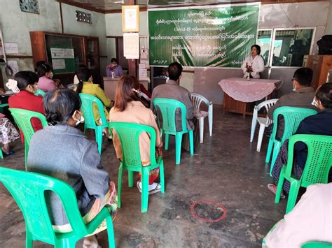 ရပ်စောက်မြို့နယ် ဂျီအီးစီ ပညာရေးဝန်ထမ်းများ အသင်းသား ၁၂၄၀ ဦး အား ကိုဗစ် ၁၉ကာလအတွင်း ထောက်ပံ့င