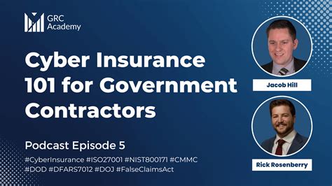 Cyber Insurance 101 For Government Contractors With Rick Rosenberry