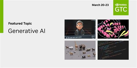 Nvidia Ai Developer On Twitter Join Us At Gtc To Find Out The Latest On Generative Ai