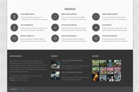 Improve Responsive Bootstrap Theme Typography Design Layout Html