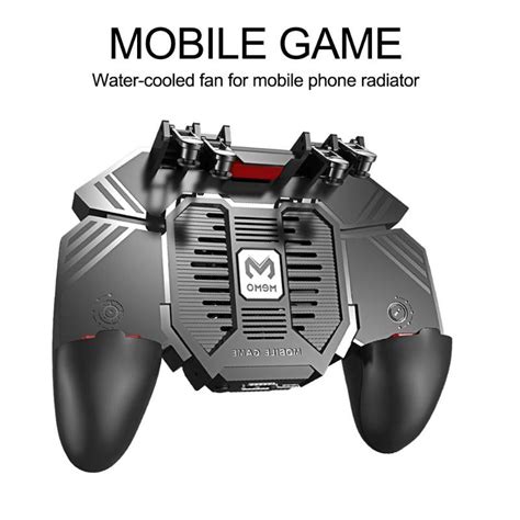 Ak77 Cooling Fan Mobile Phone Gaming Gamepad Controller For Pubg L1r1 Shooter Games Handle