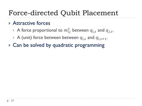PPT Qubit Placement To Minimize Communication Overhead In D Quantum Architectures PowerPoint