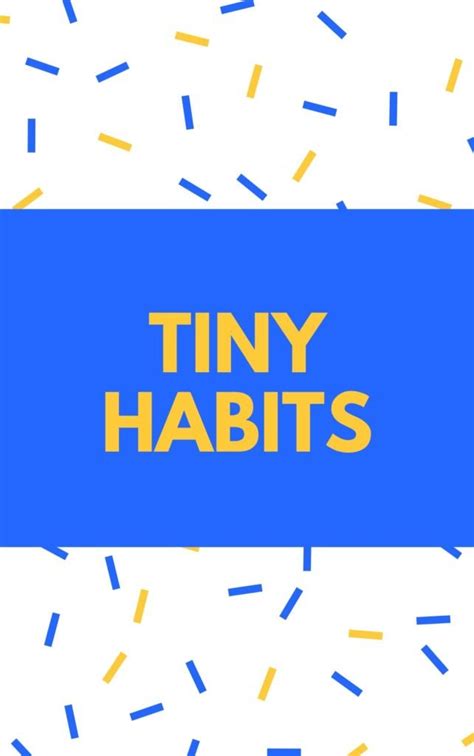 Tiny Habits Make Me Read