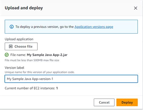 Aws Elastic Beanstalk Deploy A Sample Java Application Using Aws