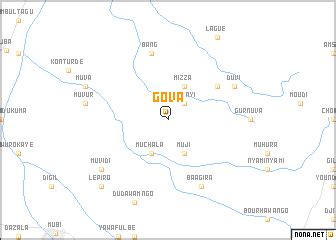 Gova (Nigeria) map - nona.net