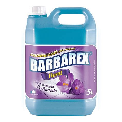 Desinfetante Perfumado Floral 5l Barbarex Sitolino Embalagens 22