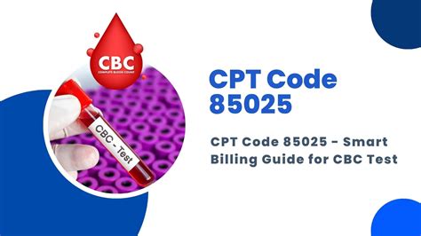 Cpt Code 85025 Smart Billing Guide For Cbc Test Providers Care Billing Llc