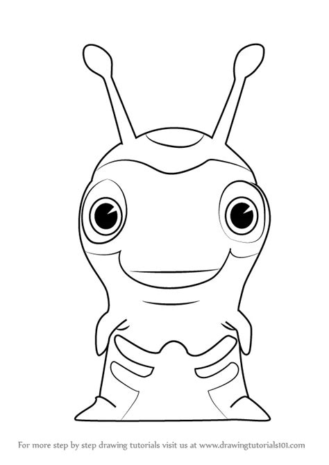 Easy Slugterra Slugs Drawing Only By Collecting Training And Dueling With Babe Critters Called