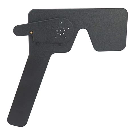 Aflytep Professional Ophthalmic Lorgnette 17 Pinhole Black Plastic