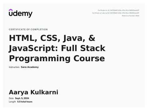 Udemy Fullstack Webdevelopment Java Javascript Learning Aarya