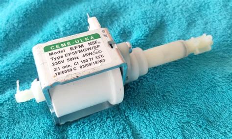 Pompe Ulka Ceme Ep5fmgwsp Electropompe 48w Modèle Efm Dolce Gusto