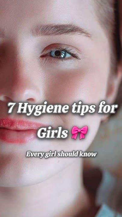 7 Hygiene Tips For Girls 🎀 Hygiene Hacks Beauty Skincare Ytshorts